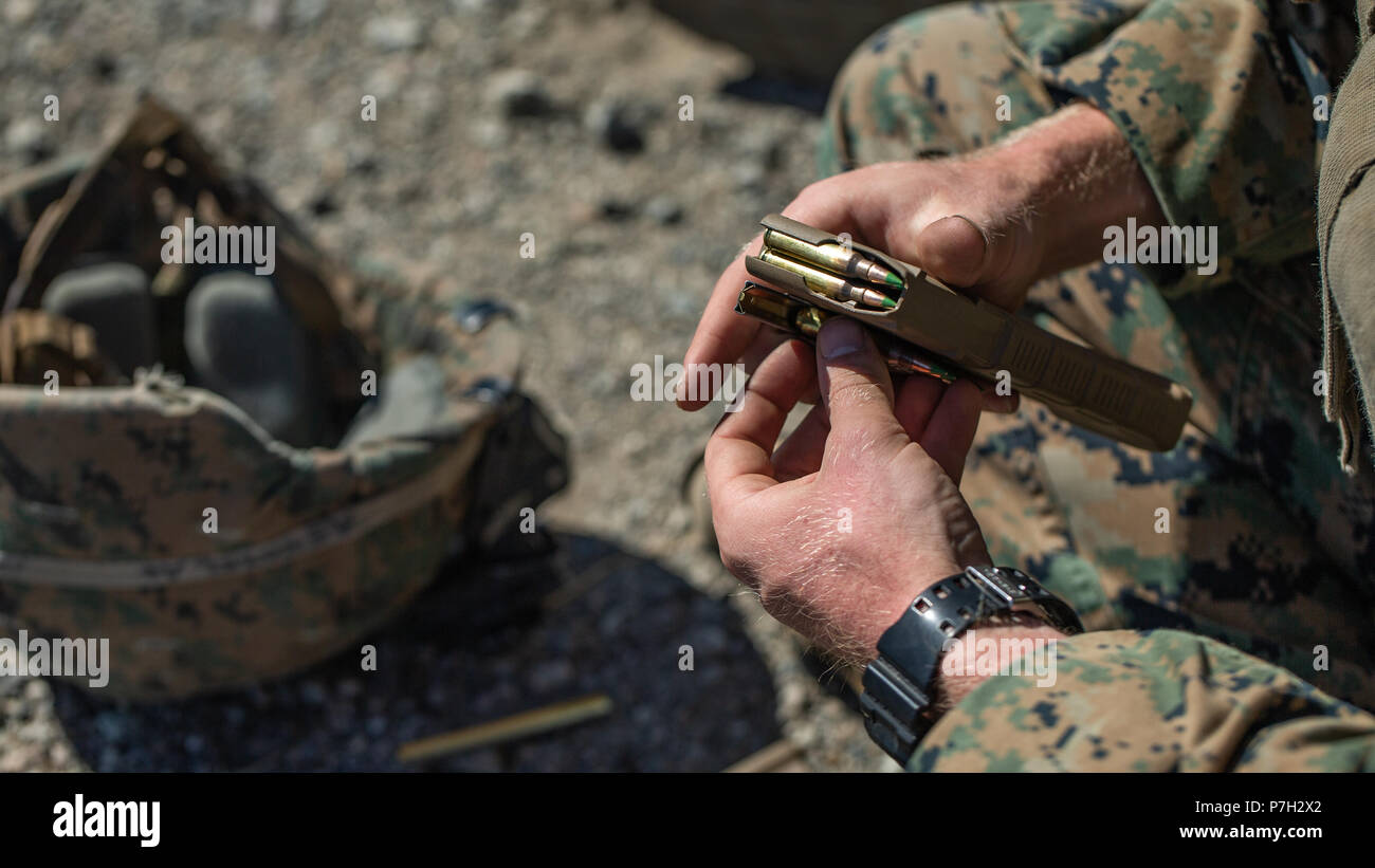 A U.S. Marines with 3rd Light Armored Reconnaissance Battalion, 1st ...