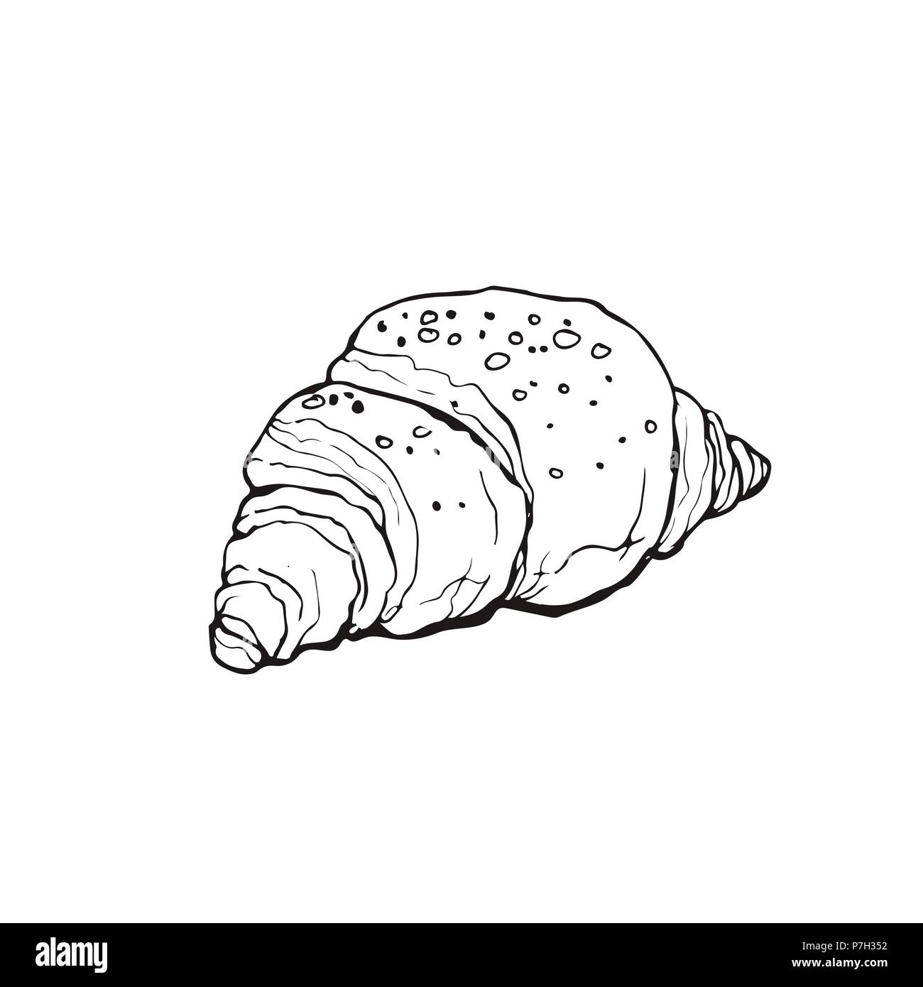 hand drawn bread Stock Vector Image & Art - Alamy