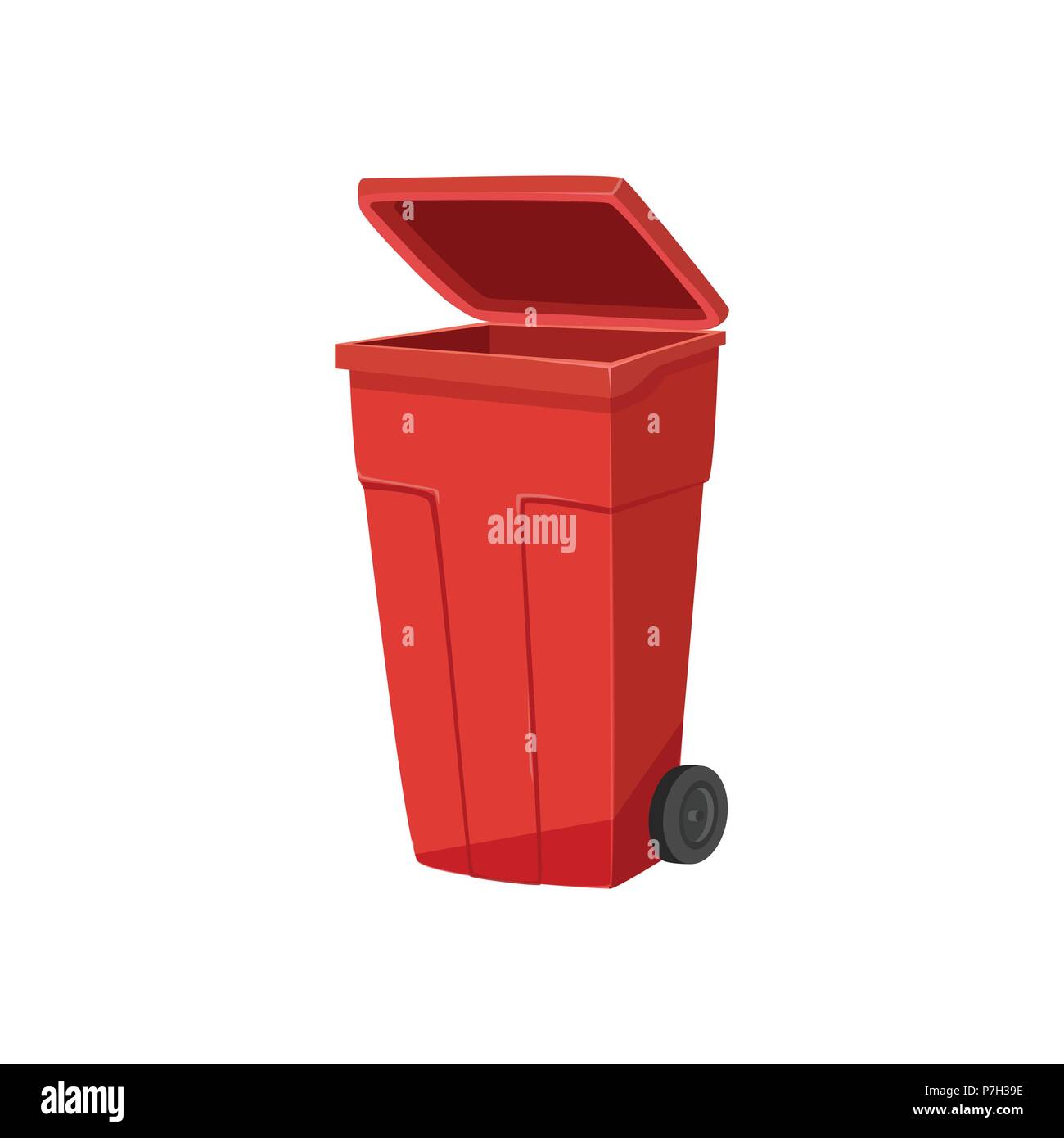 trash containers icon Stock Vector Image & Art - Alamy