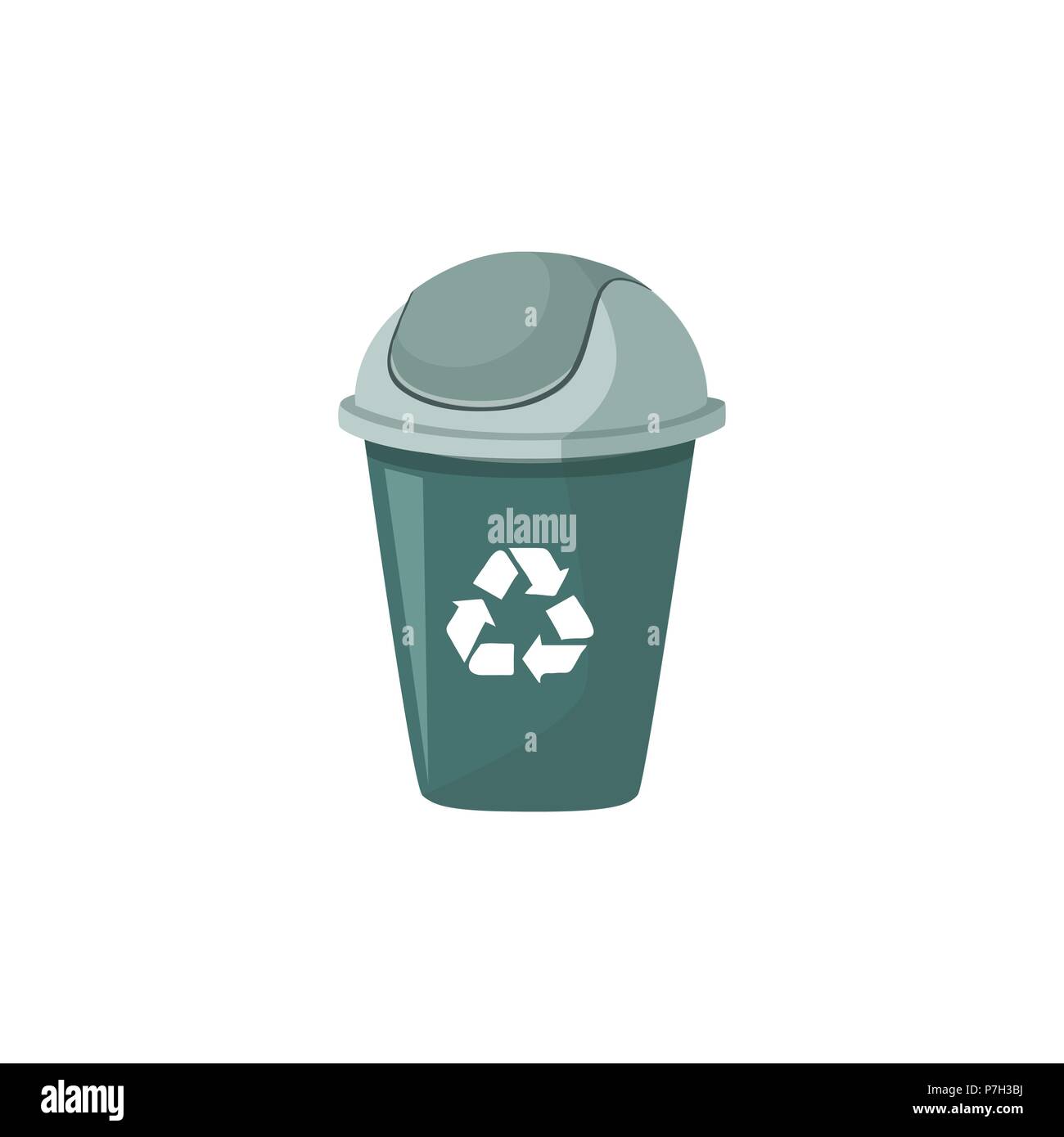 Trash bin bag garbage Stock Vector Images - Alamy