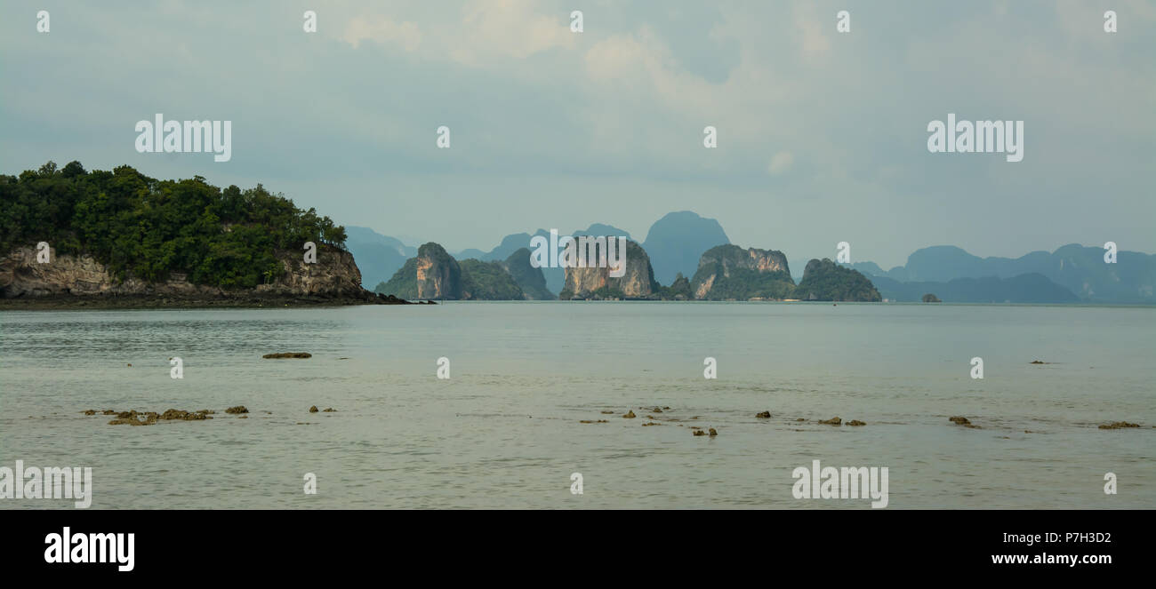 aerial view landscape of Koh Yao Noi , Krabi Thailand Stock Photo - Alamy