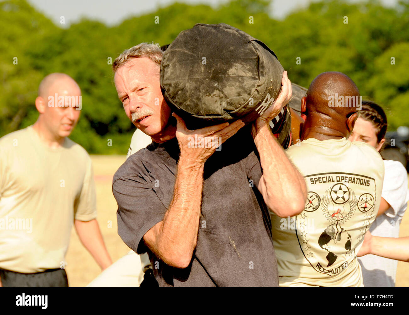 Dr. Bruce Smith, father-in-law to Maj. Heath J. Kearns, joins members ...