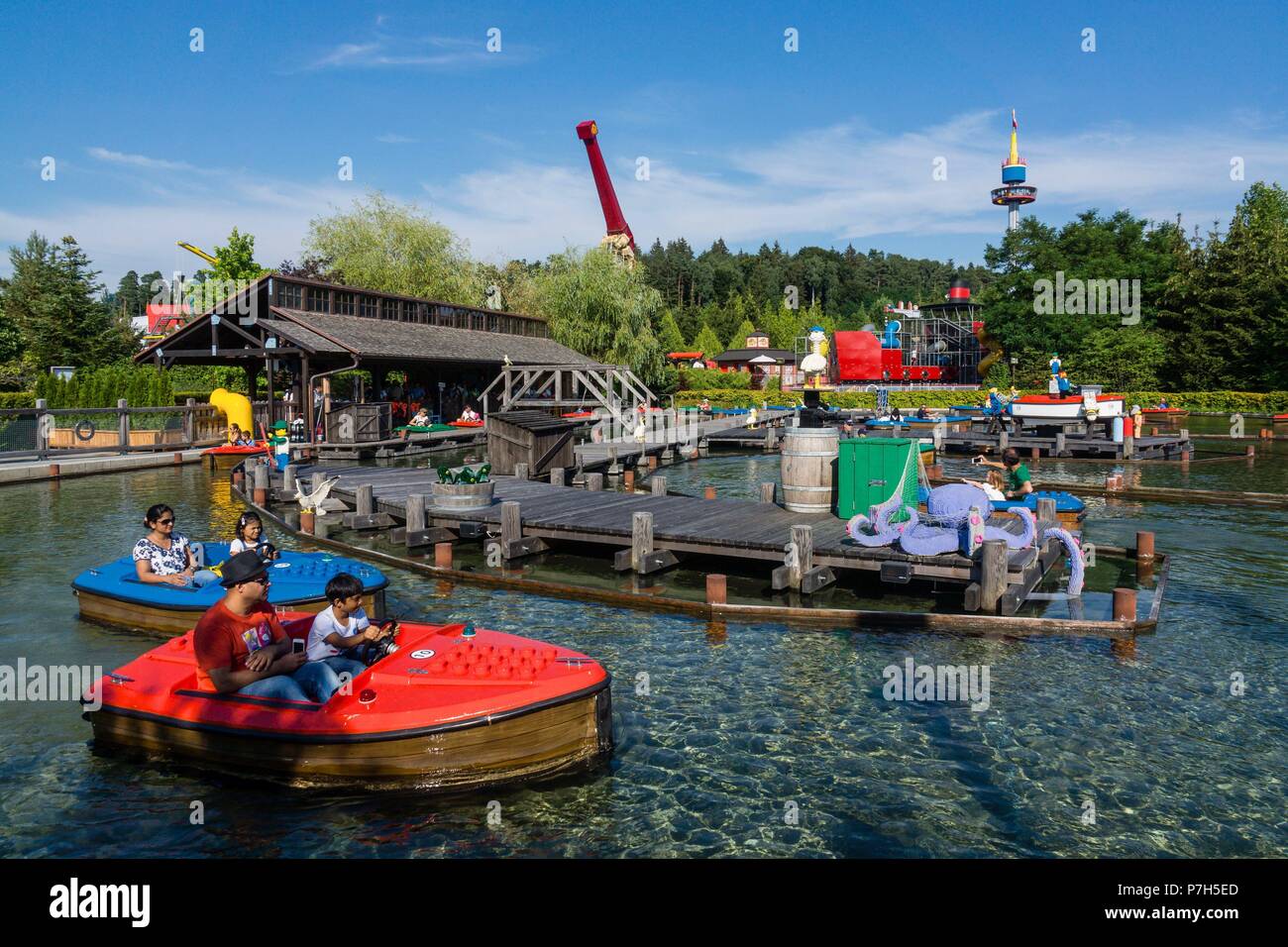 parque de atracciones Legoland, Günzburg, Alemania, Europe Stock Photo ...