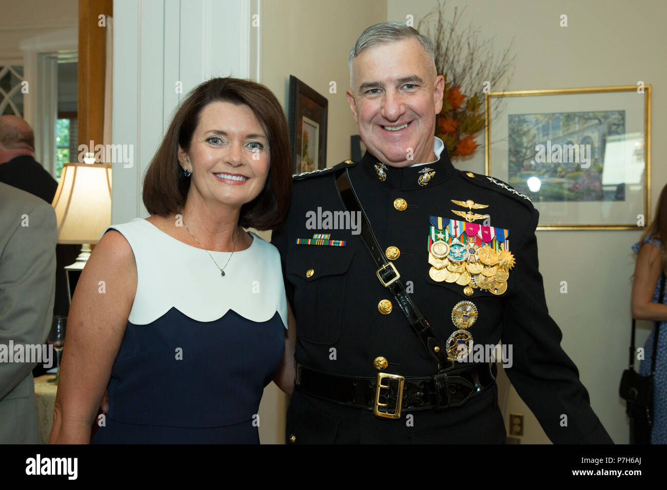 Assistant Commandant of the Marine Corps Gen. Glenn M. Walters poses ...