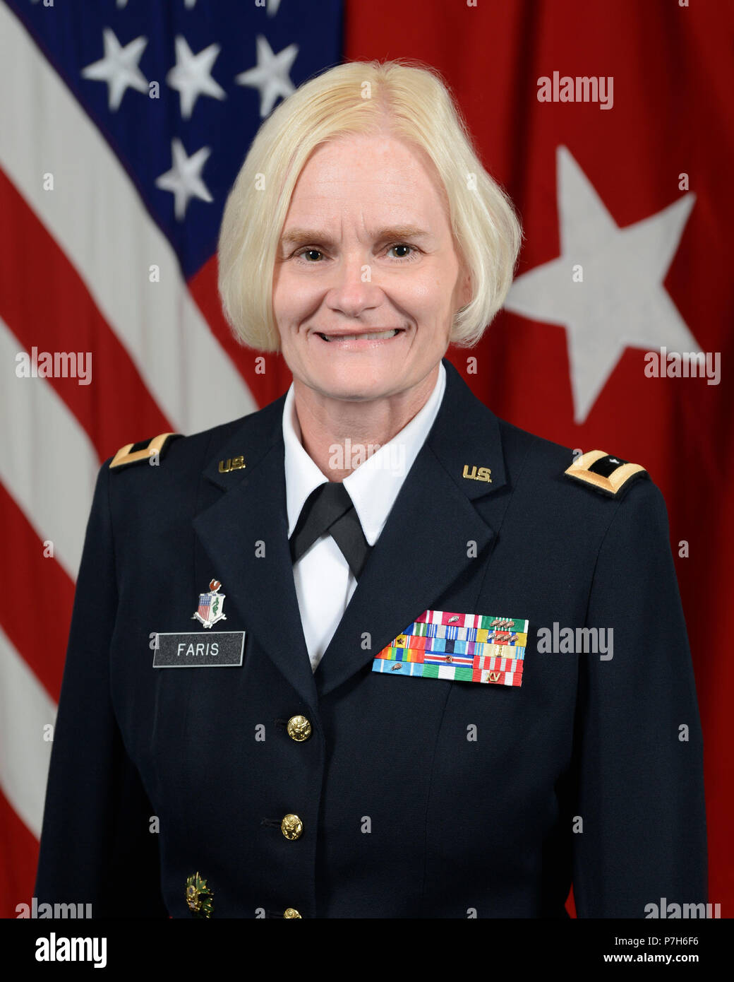 U.S. Army Brig. Gen. Jill Faris, Deputy Surgeon General, Army National ...