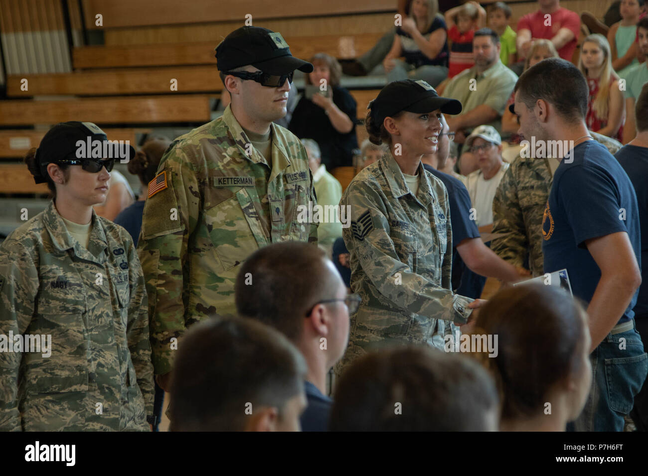Tech Sgt. Katelynn Nagy from the West Virginia Air National Guard 130th ...