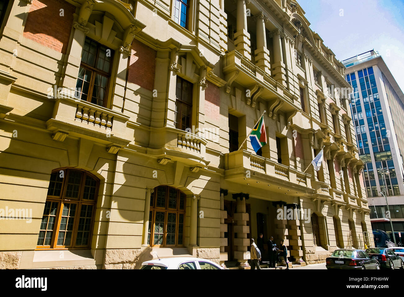 Johannesburg, South Africa, April 24, 2013, Outside view of the Rand ...