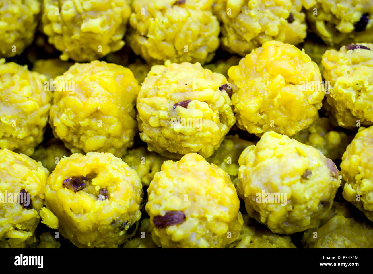Close up of Indian sweets in the market Stock Photo - Alamy