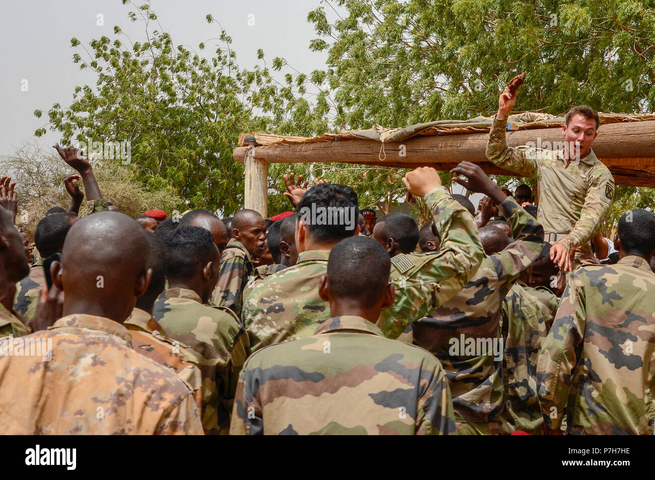 U.S. Army Spc. Travis Flynn, Alpha Company, 1st Battalion, 32nd ...