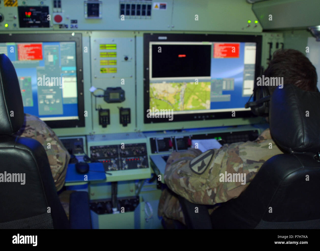 A Soldier assigned to the Horsemen platoon of Delta Company, 91st ...