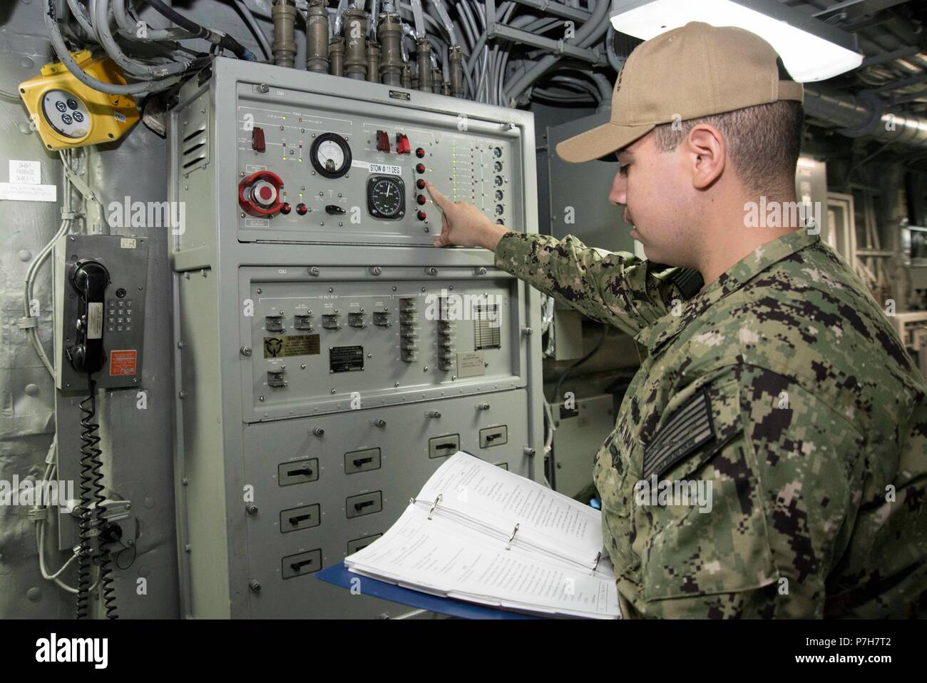 180702-N-FF029-096 SAN DIEGO (July 2, 2018) Fire Controlman 2nd Class ...