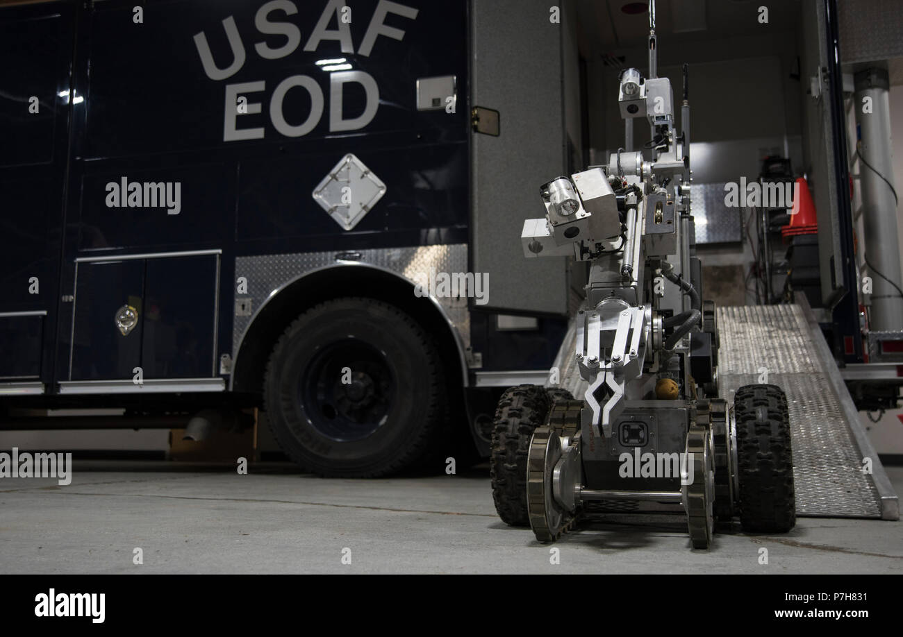 An 11th Civil Engineer Squadron explosive ordnance disposal Andros F6A ...