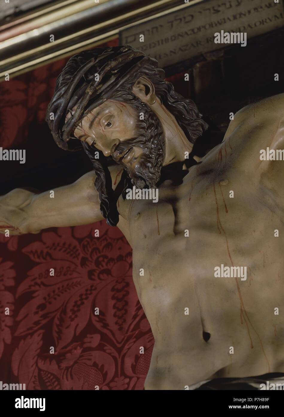 CRISTO DE LA CLEMENCIA EN SACRISTIA DE LOS CALICES - 1603 - Det del ...