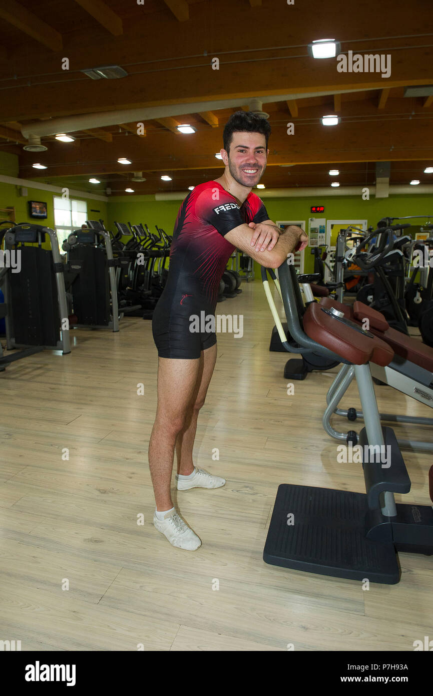 Vimercate - Aerobic Gymnastics, - Davide Donati (Aerobic Fusion) have won the title of world ...