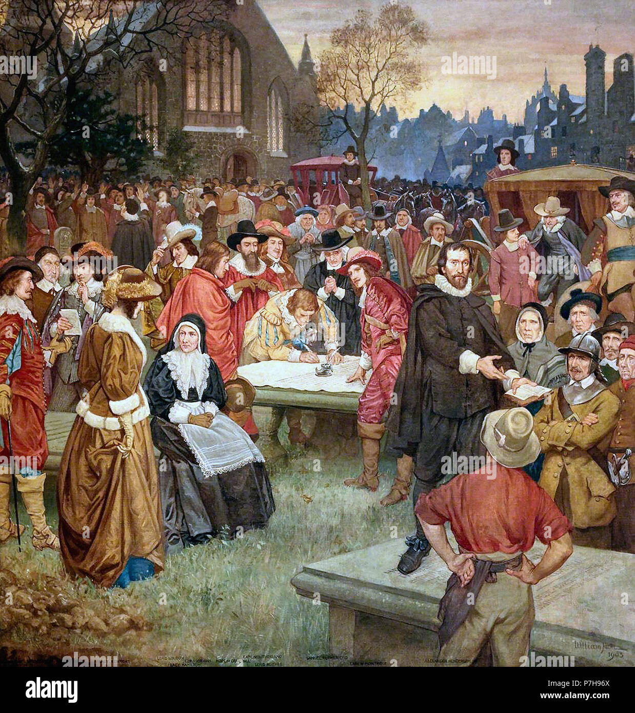 National covenant hi-res stock photography and images - Alamy