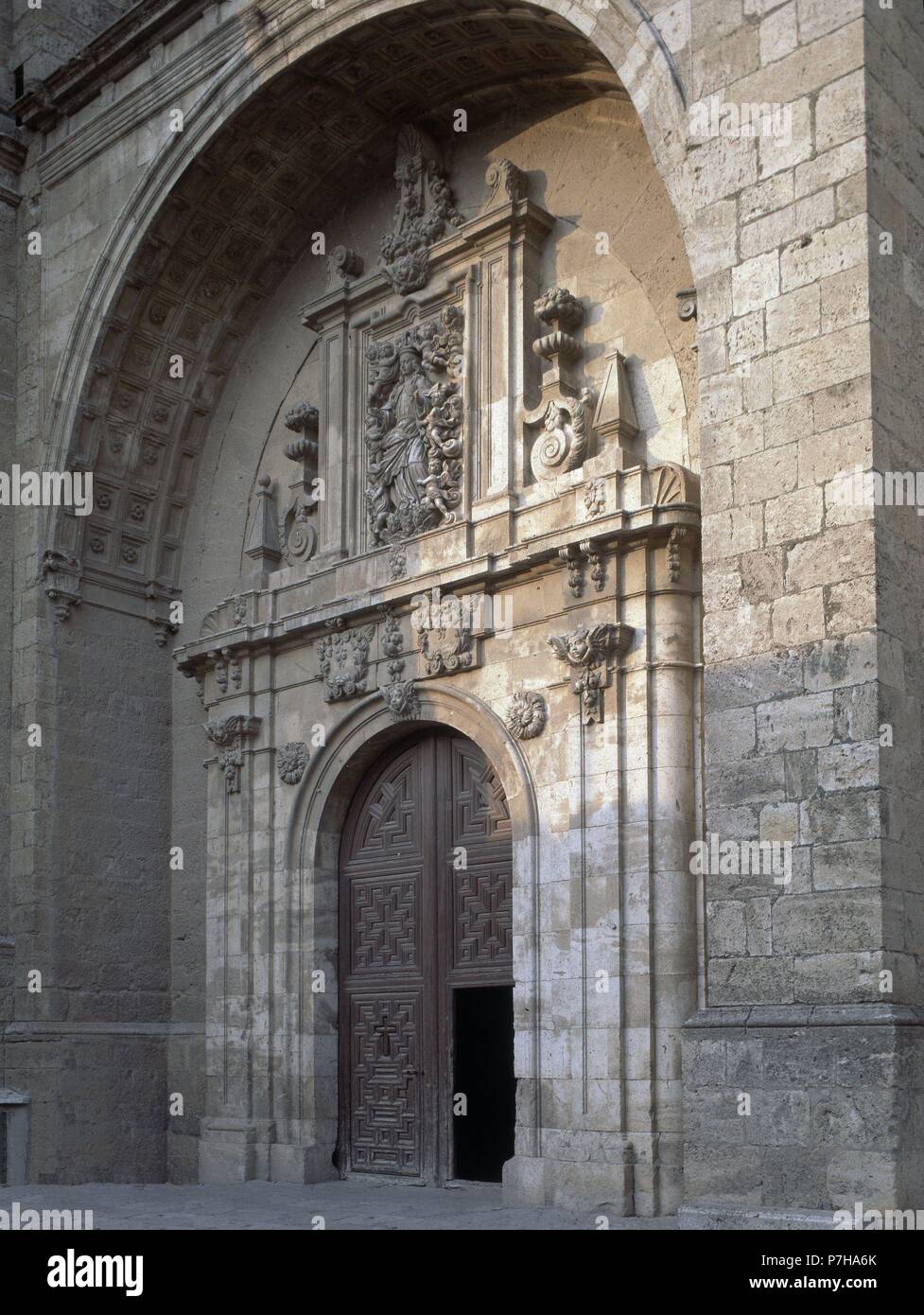 PORTADA DE LA ASUNCION - SIGLO XVIII - BARROCO ESPAÑOL. Location ...