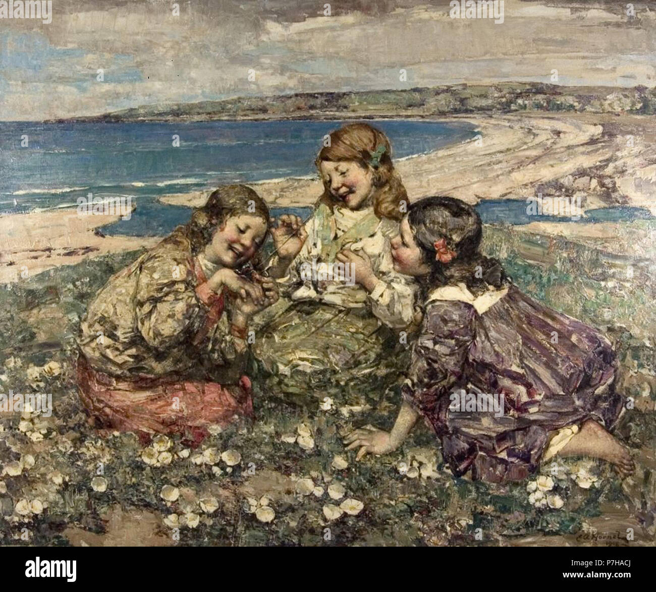 Edward atkinson hornel hi-res stock photography and images - Alamy