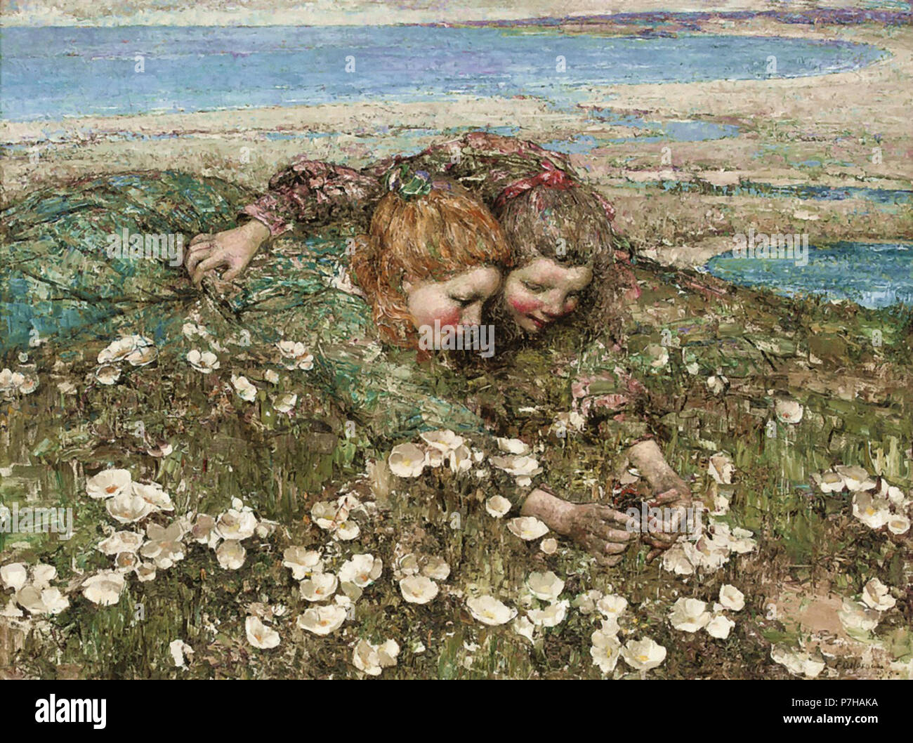 Hornel Edward Atkinson - the Red Admiral Stock Photo - Alamy