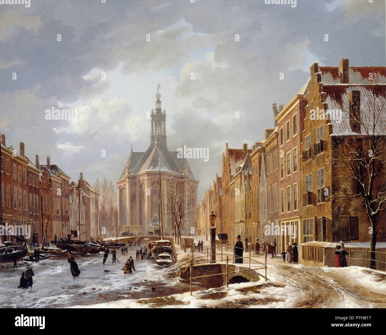 Hove Bart Van - De Nieuwe Kerk Spui Den Haag 2 Stock Photo - Alamy