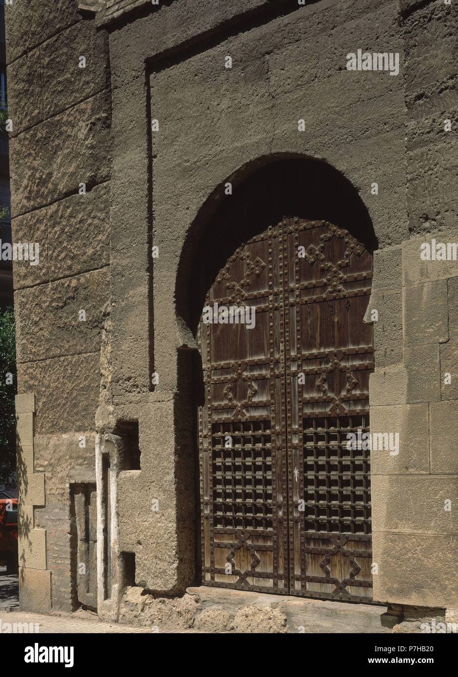 MURALLAS - PUERTA REAL. Location: EXTERIOR, SPAIN Stock Photo - Alamy