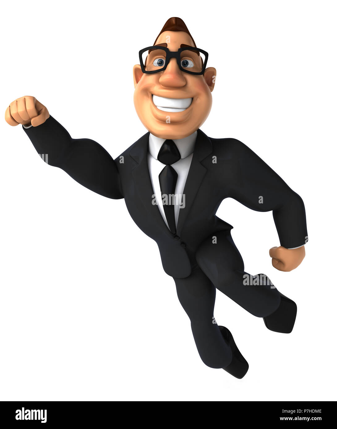 Fun business man Stock Photo - Alamy