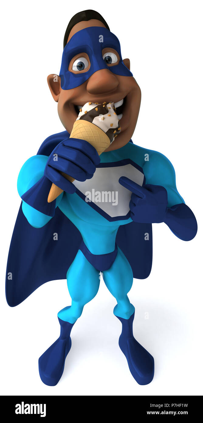 Cartoon illustration ice cream super hi-res stock photography and ...