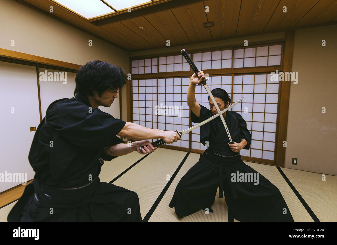 Samurai training kyoto hi-res stock photography and images - Alamy