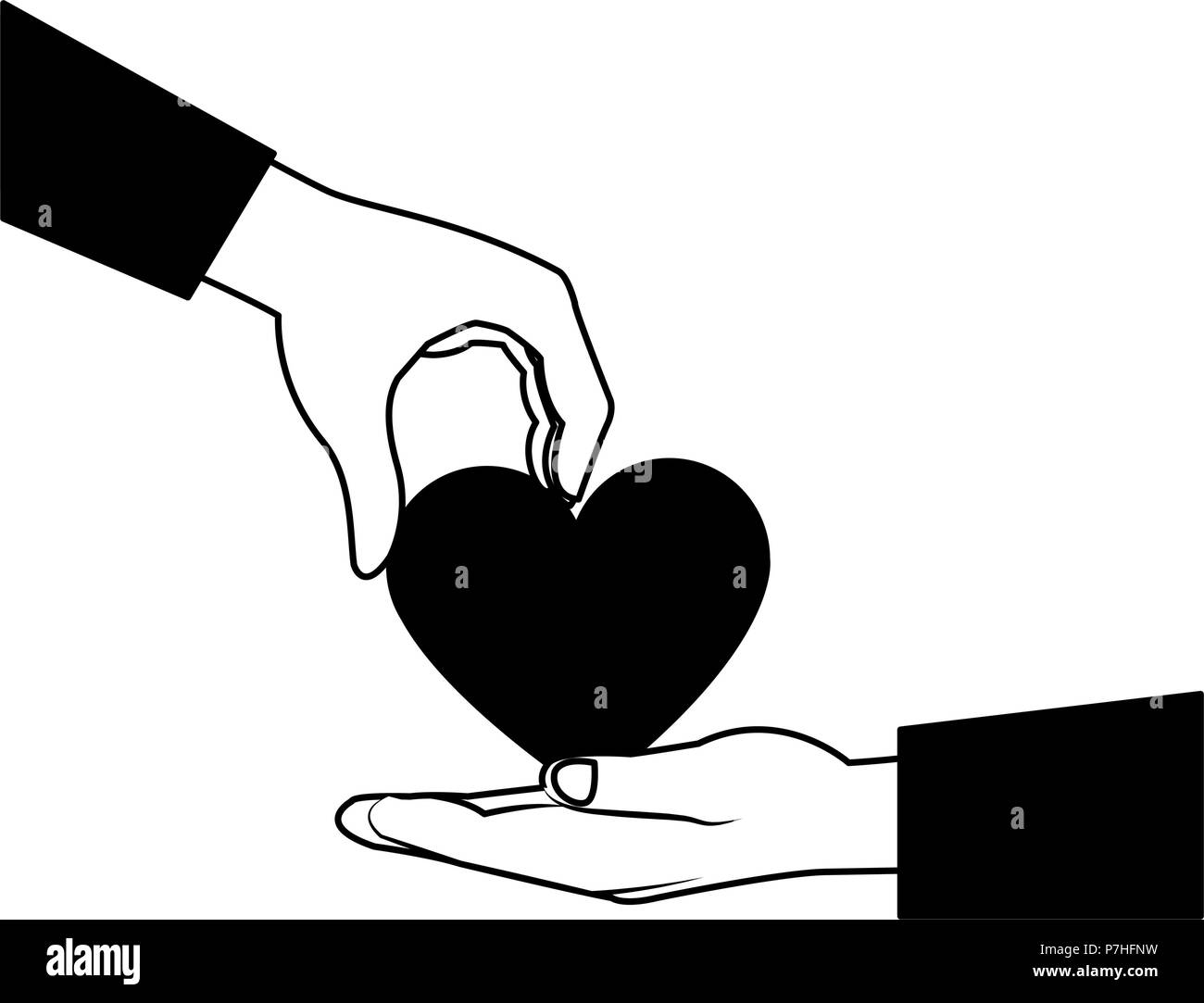 Passing passing each other Stock Vector Images - Alamy