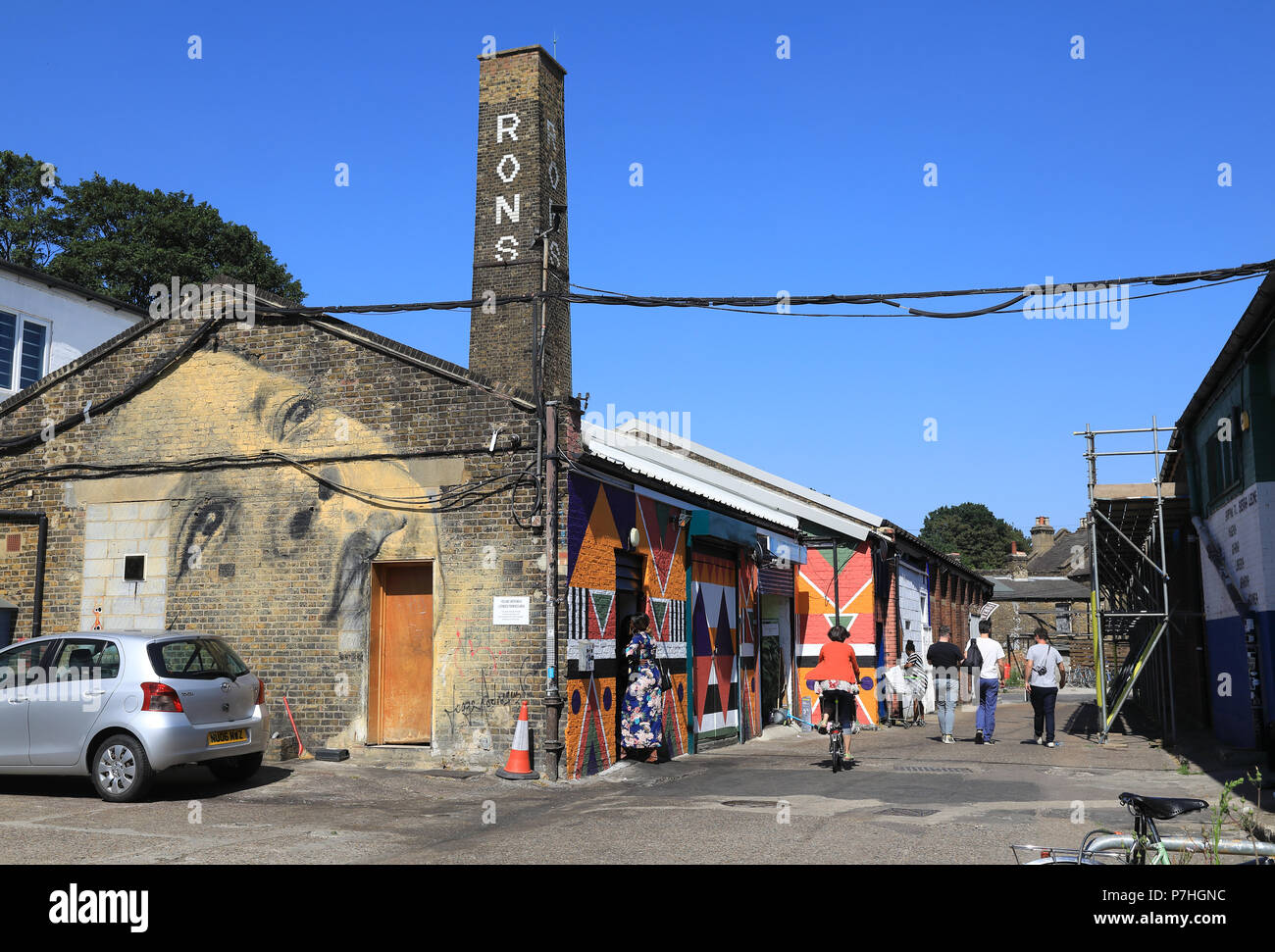 Studio spaces for rent and cultural diversity in Copeland Park, at the ...