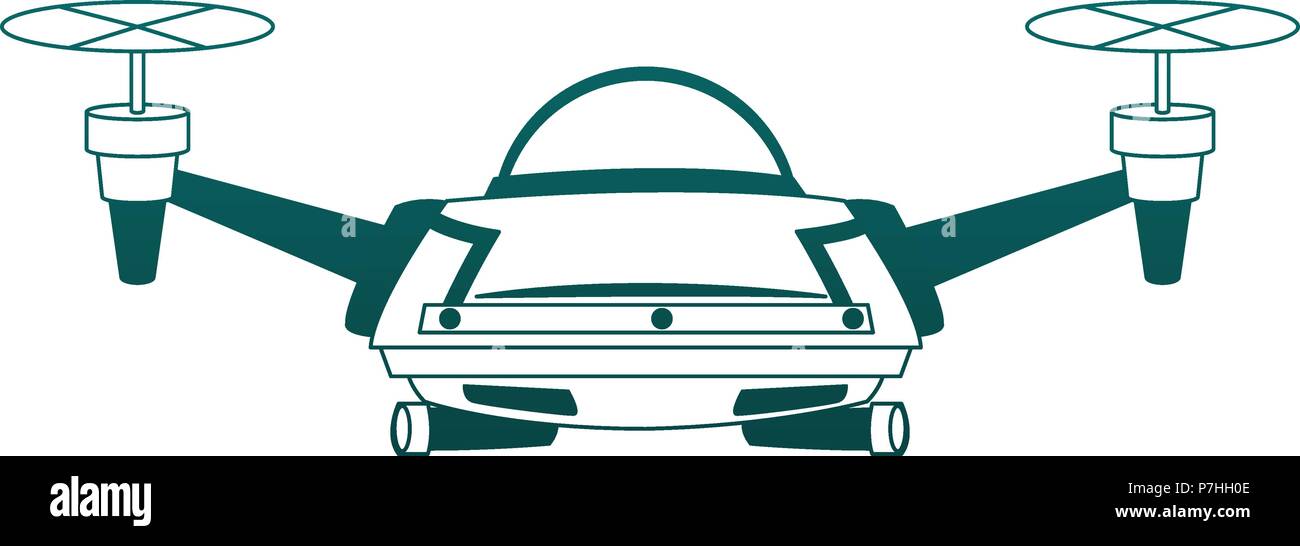 RC drone isolated vector illustration graphic design Stock Vector Image ...