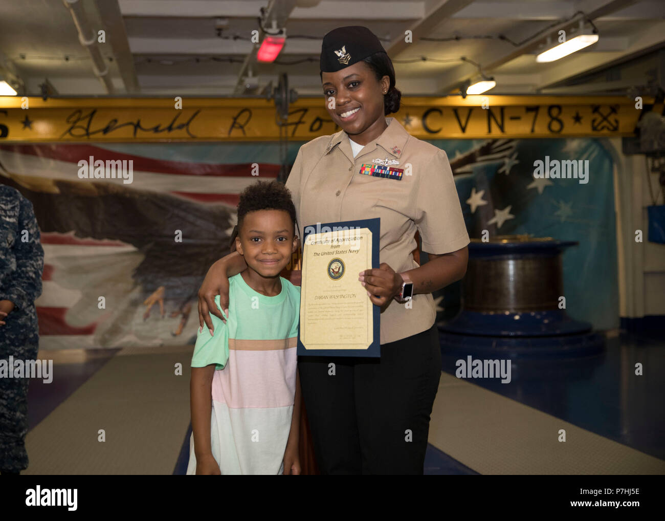 NORFOLK, Va. (June 29, 2018) Logistics Specialist 1st Class Darcy ...