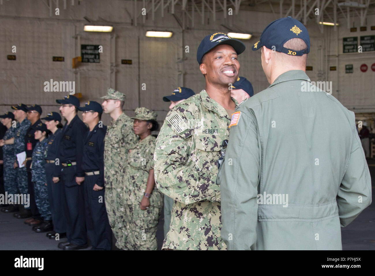 NORFOLK, Va. (June 29, 2018) Lt. Cmdr. Antheus Hebert, from ...