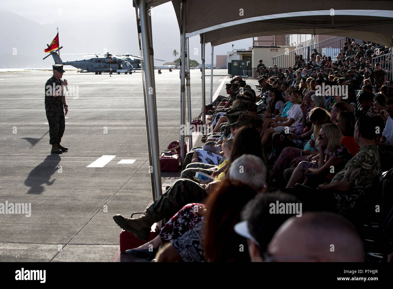 U.S. Marine Corps Maj. Gen. Thomas Weidley, commanding general, 1st ...