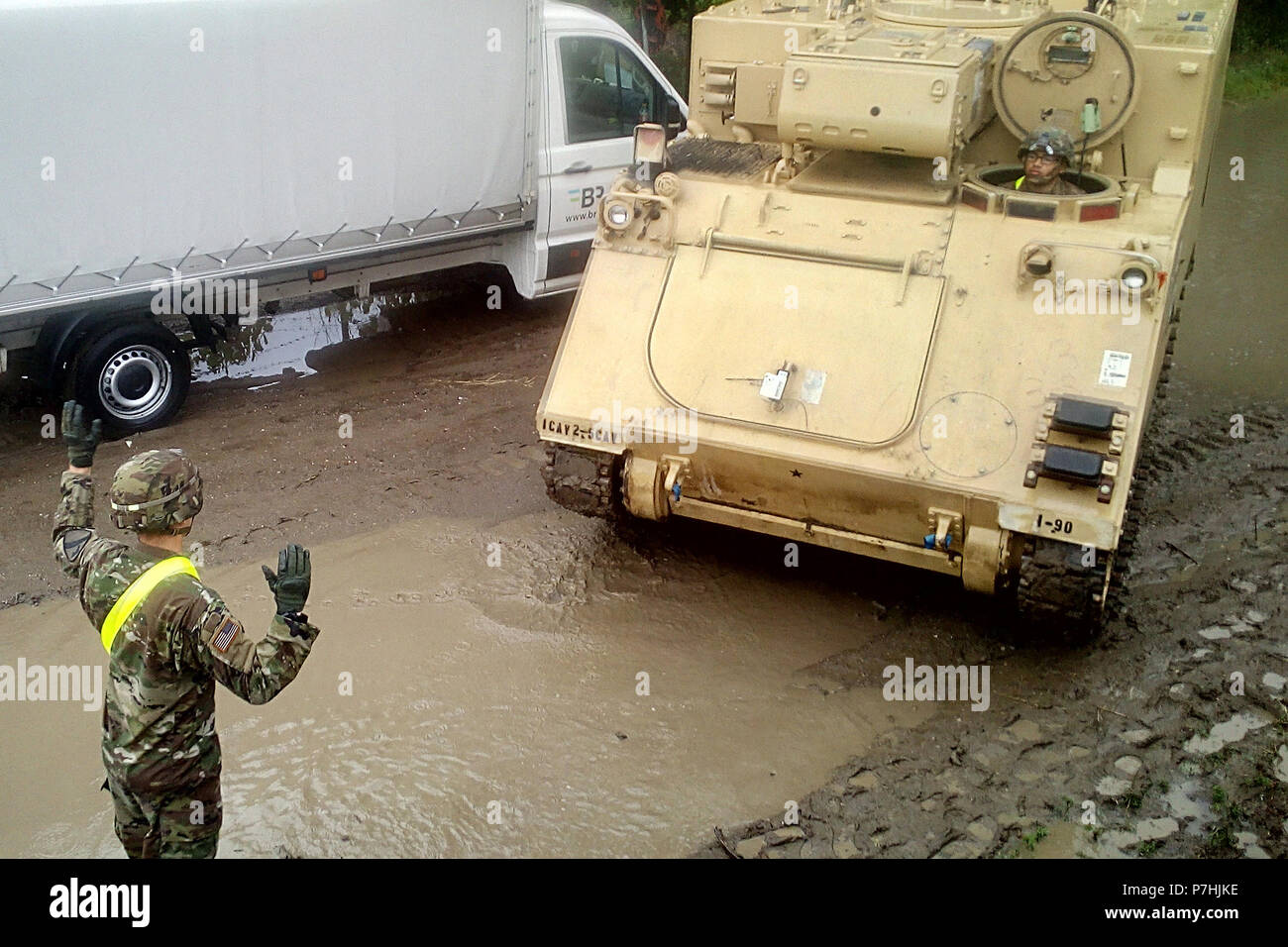 Armored recovery vehicles hi-res stock photography and images - Alamy