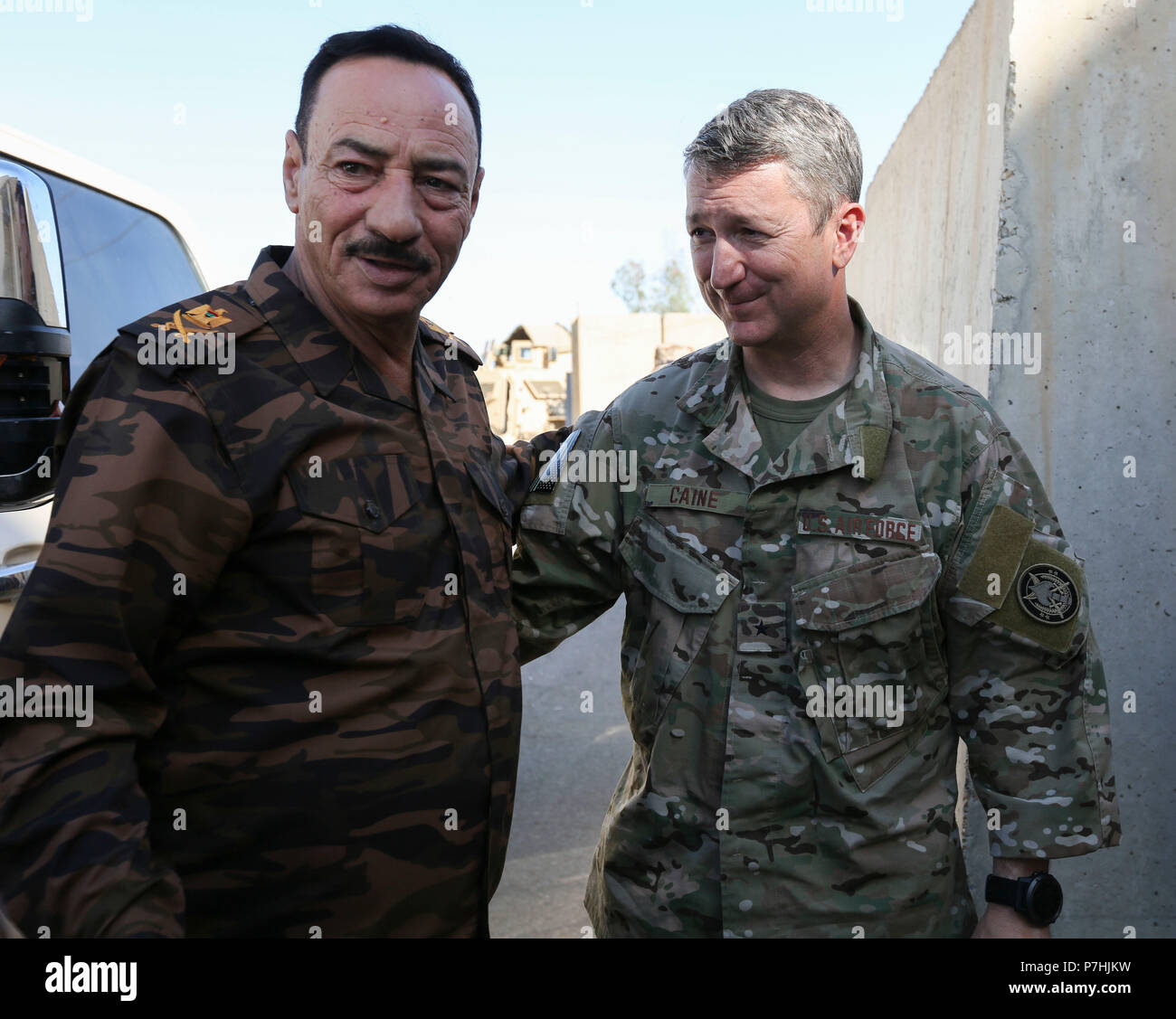 Air Force Brig. Gen. Daniel Caine, Deputy-Commanding General of Special ...