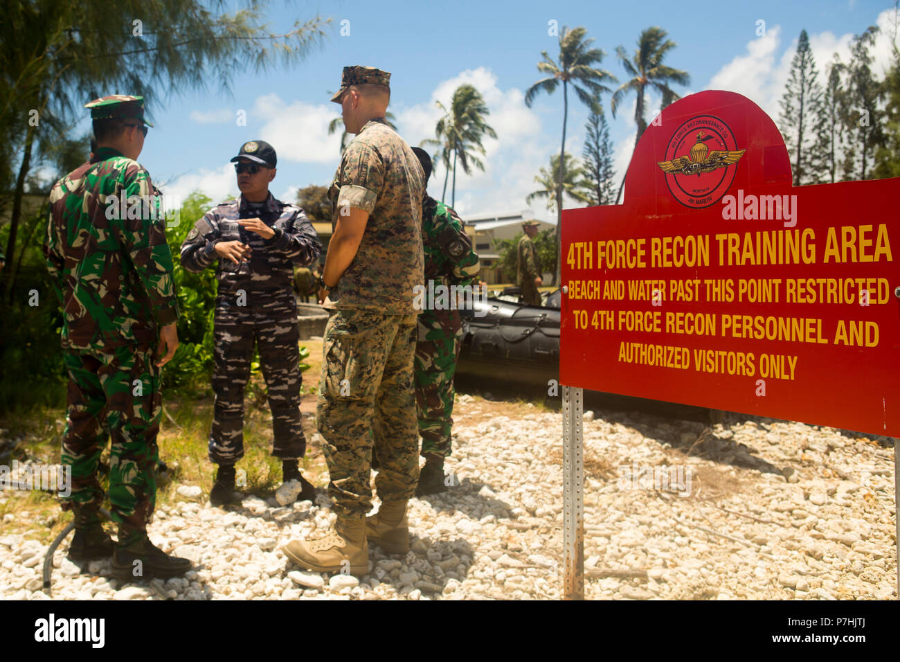 Indonesian marine personnel hi-res stock photography and images - Alamy