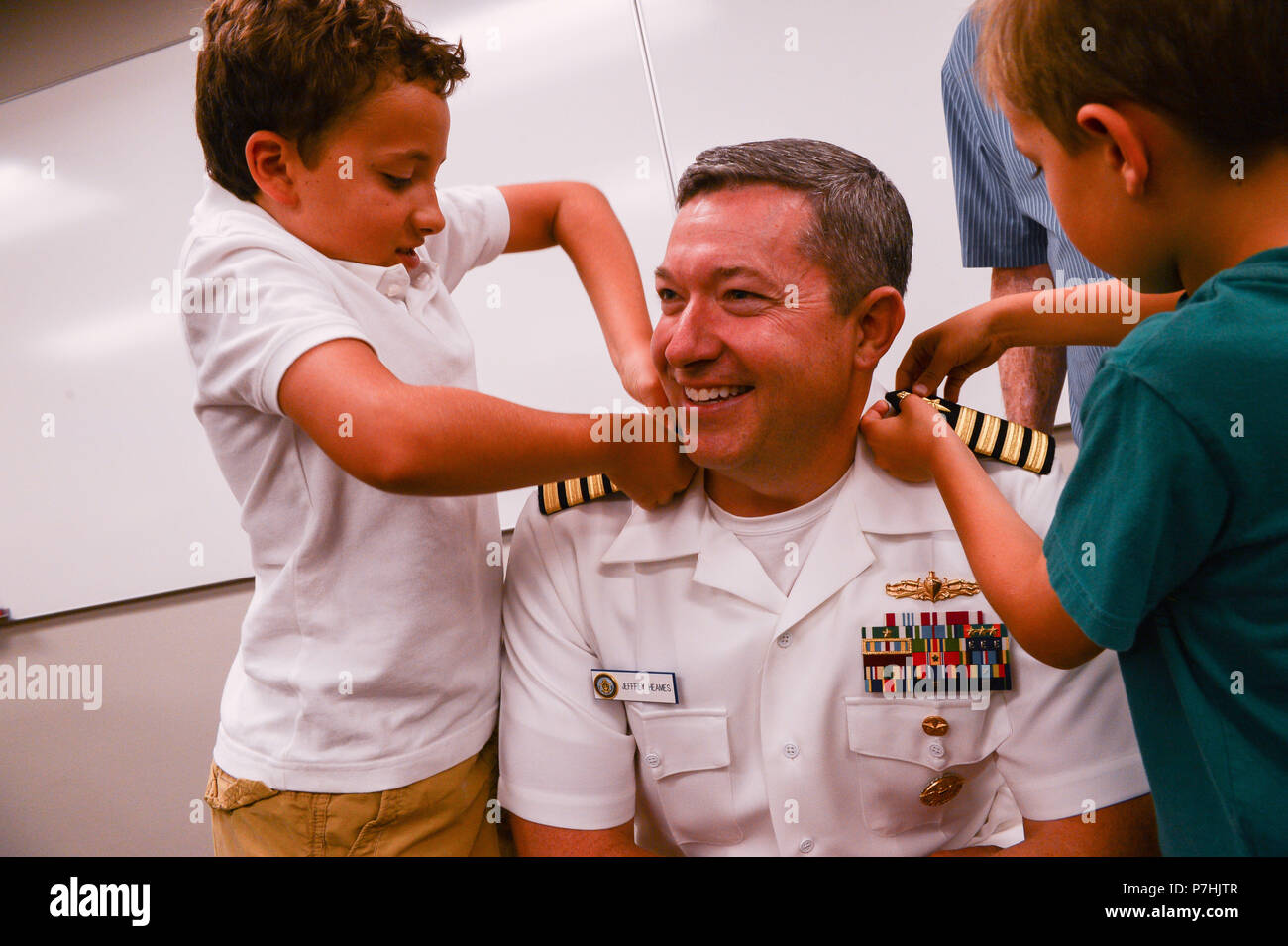 SAN DIEGO (June 29, 2018) Capt. Jeff Heames, director of operations and ...