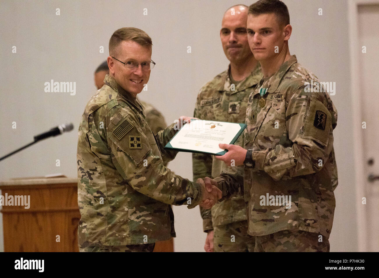 U.S. Army Maj. Gen. David C. Hill, U.S. Army Central's deputy ...