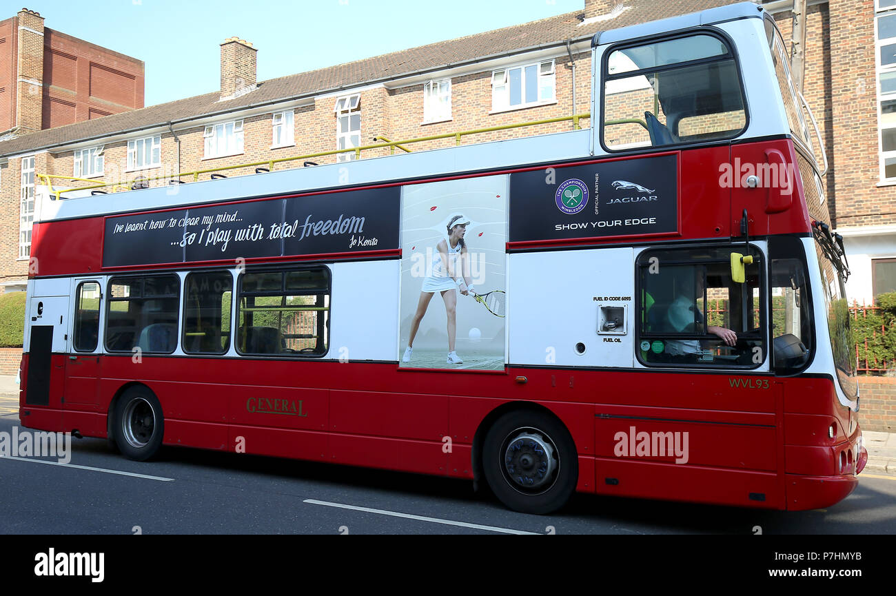 Bus advert hi-res stock photography and images - Alamy