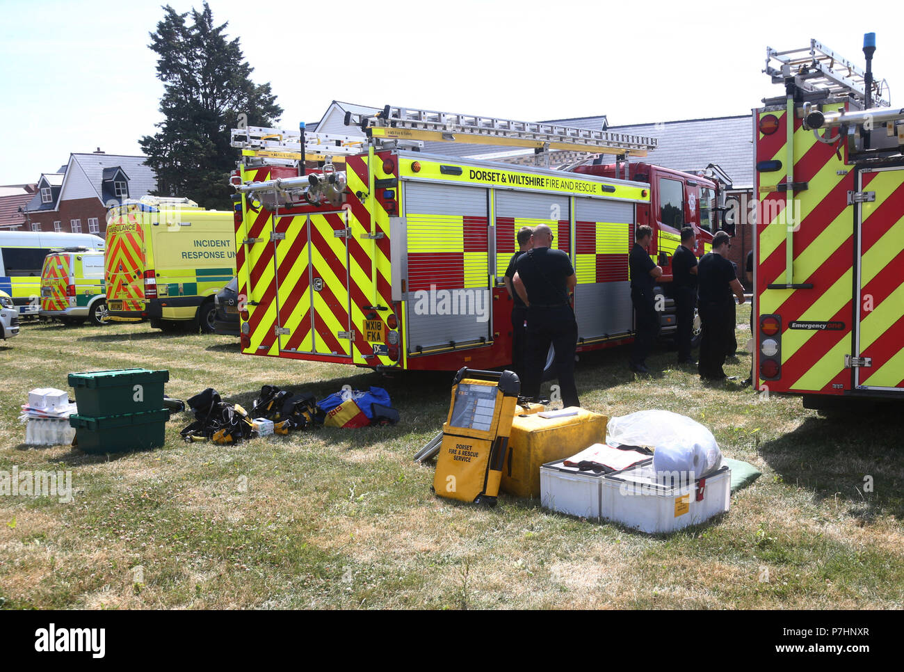 Dorset fire and rescue service hi-res stock photography and images - Alamy