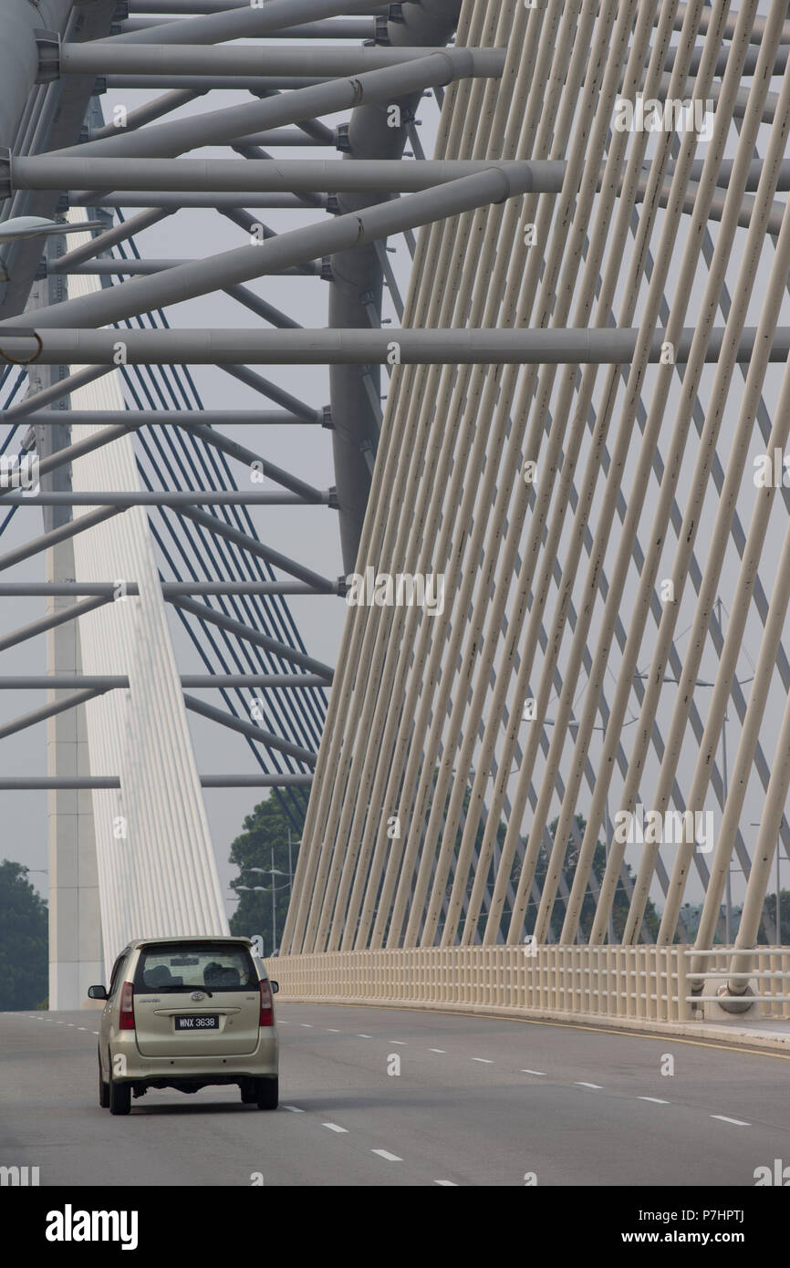 Busy street scenes and modern urban daily life in Putrajaya a city ...