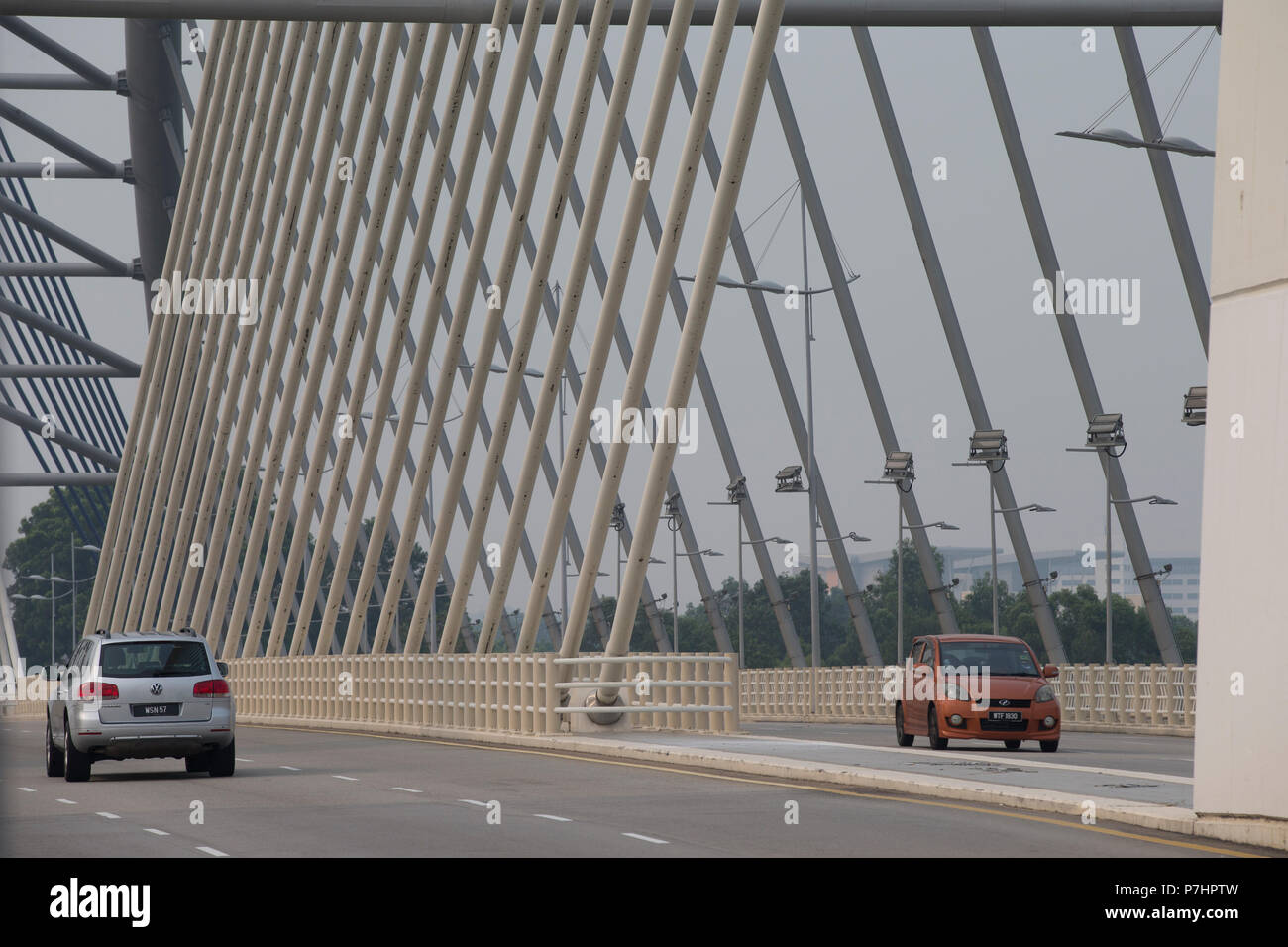 Busy street scenes and modern urban daily life in Putrajaya a city ...