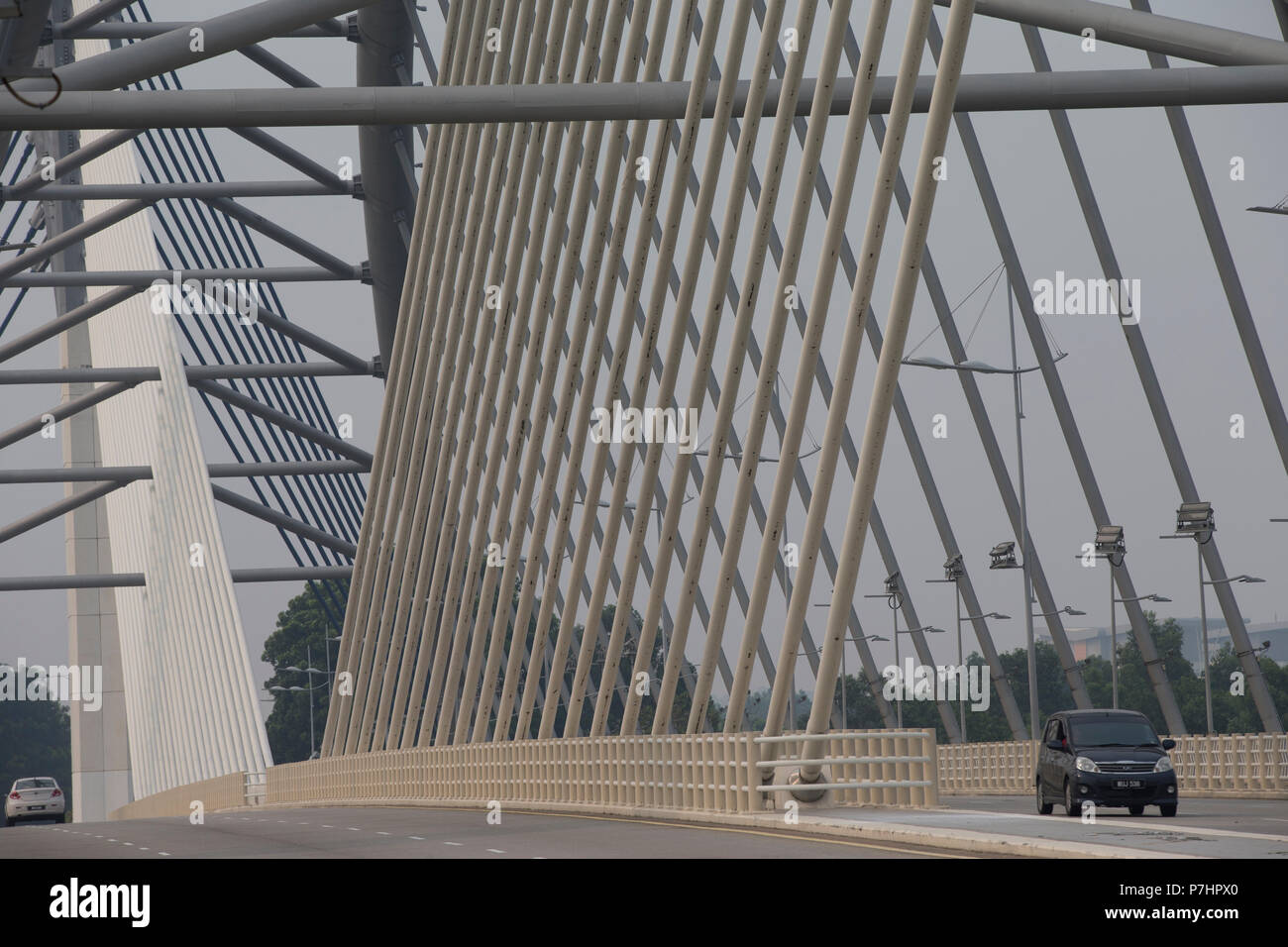 Busy street scenes and modern urban daily life in Putrajaya a city ...