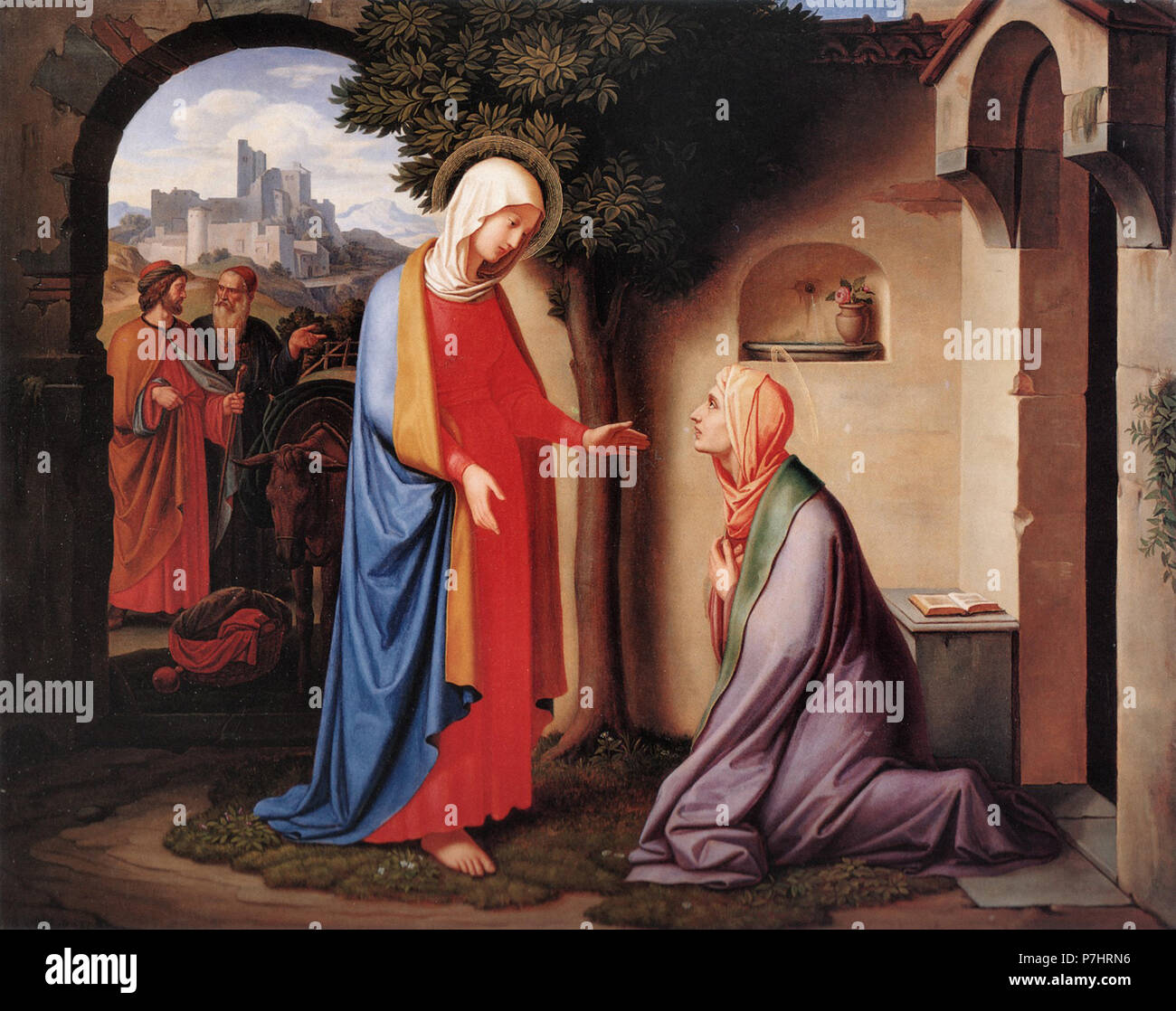 Hess Heinrich Maria Von - the Visitation Stock Photo - Alamy