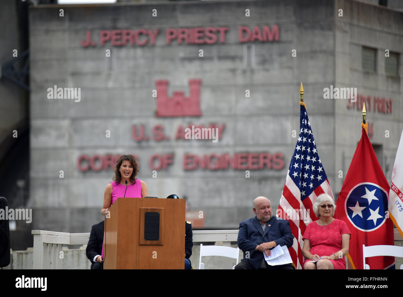 Smyrna Mayor Mary Esther Reed speaks about the impact of the project ...