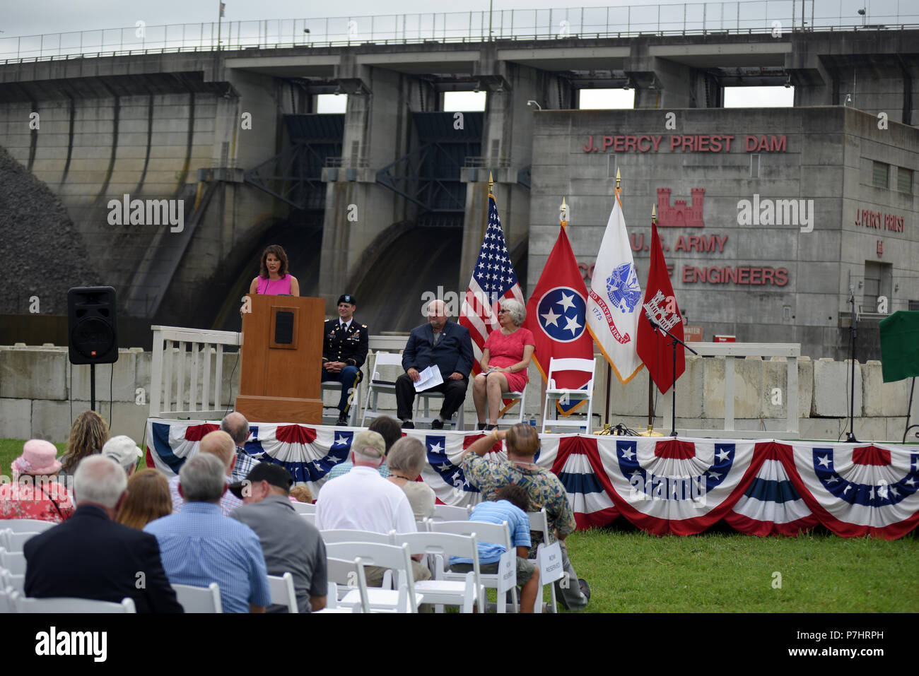 Smyrna Mayor Mary Esther Reed speaks about the impact of the project ...