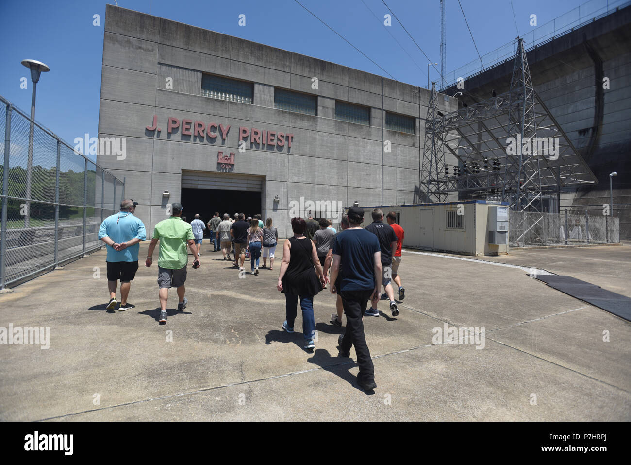 Percy Priest Dam And Reservoir High Resolution Stock Photography and ...