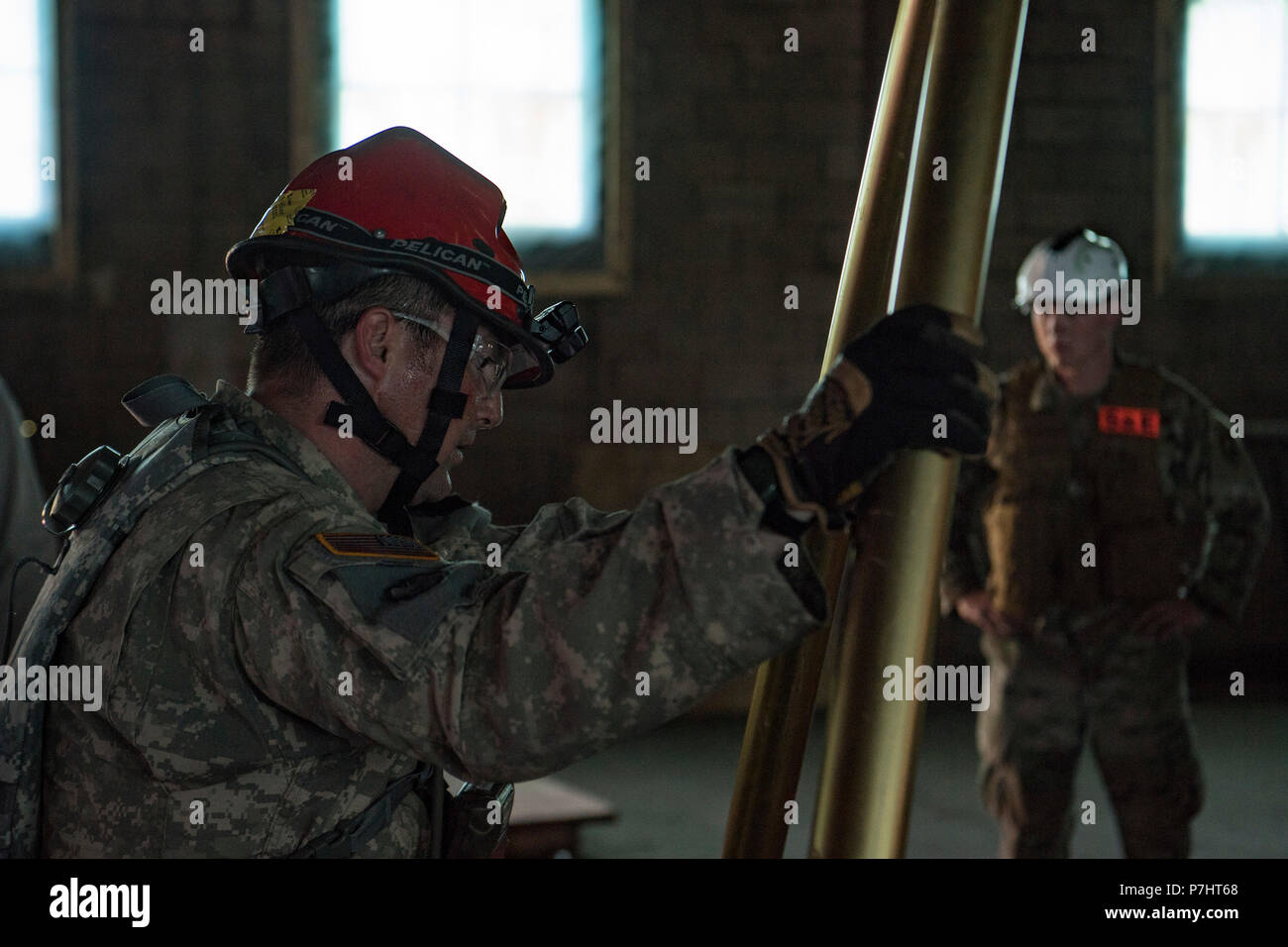 Members of the West Virginia National Guard chemical, biological ...