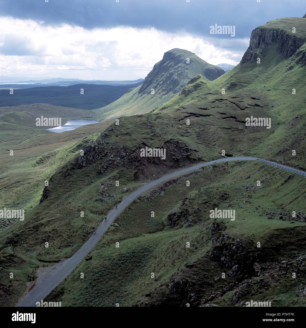 Road through the mountains on the Isle of Skye Stock Photo - Alamy
