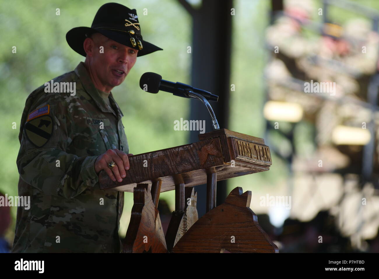 FORT HOOD, Texas-- 3rd Armored Brigade Combat team, 1st Cavalry ...